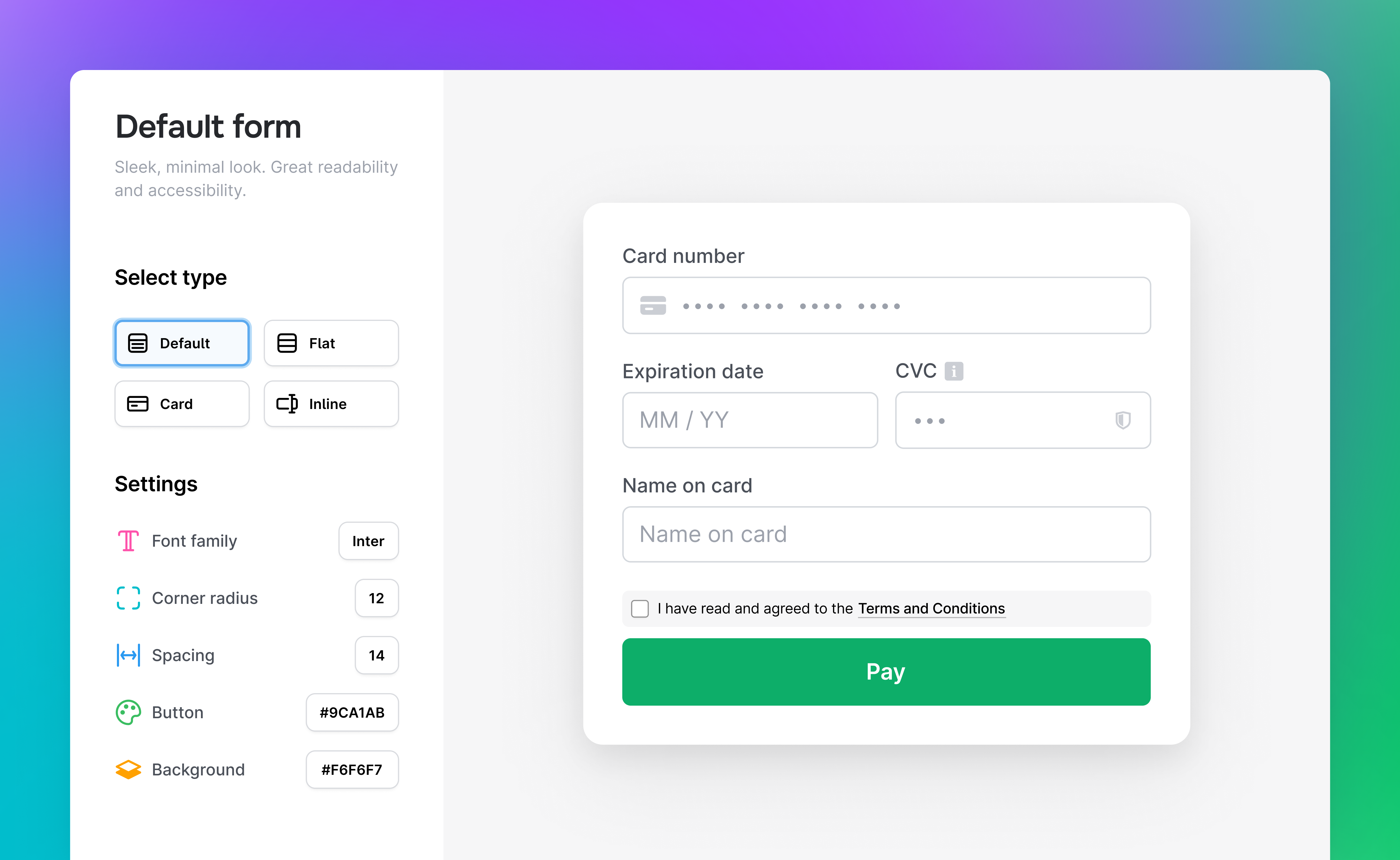 Payment Form & Branded Checkout | Solidgate